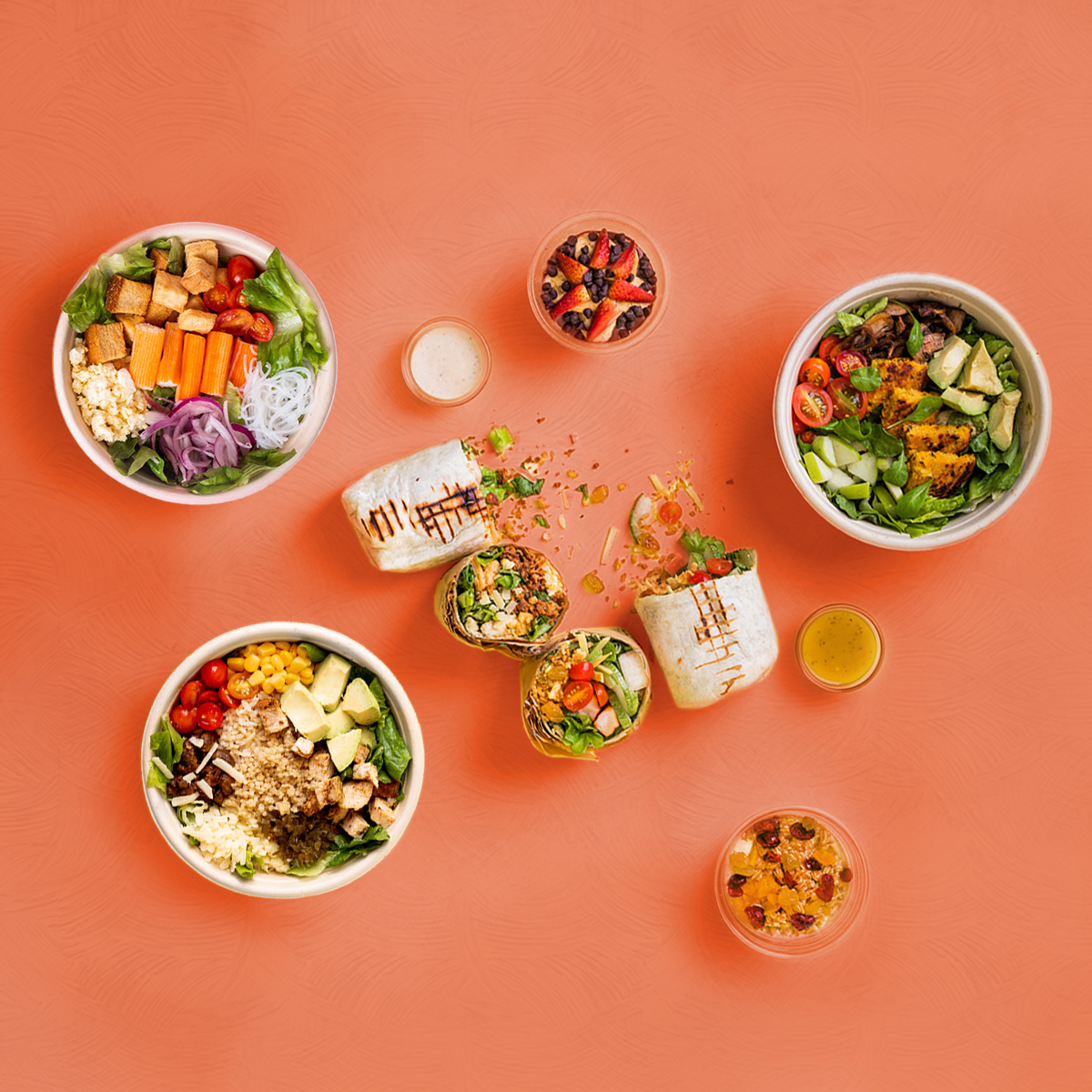 Eat Wide Awake with Daily Bowls by SaladStop!